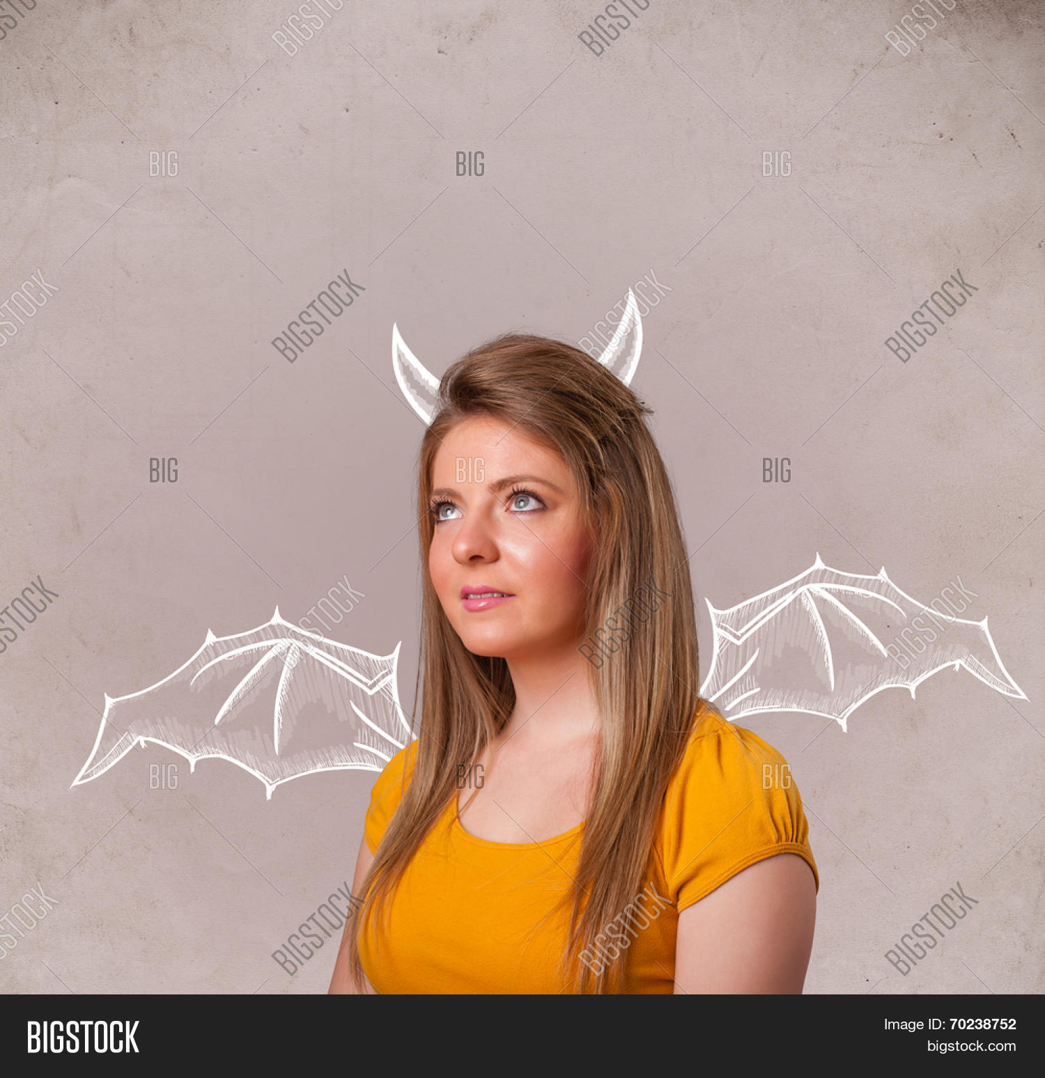 Young Nasty Girl Devil Image & Photo (Free Trial) | Bigstock