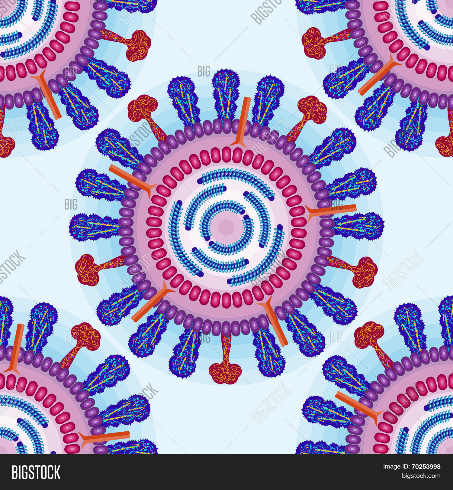 Influenza Virus. Vector & Photo (Free Trial) | Bigstock