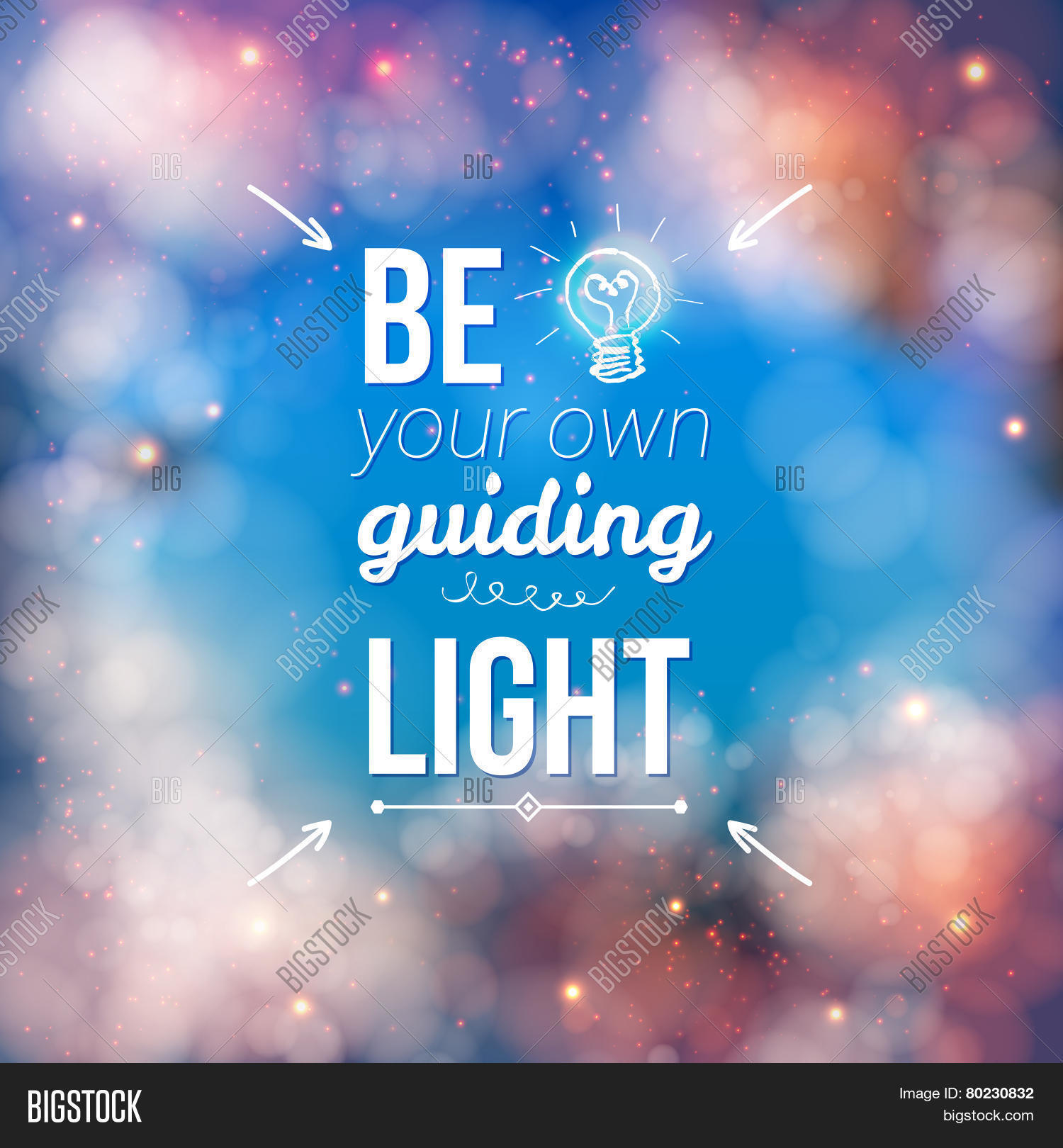 Be Your Own Guiding Vector & Photo (Free Trial) | Bigstock