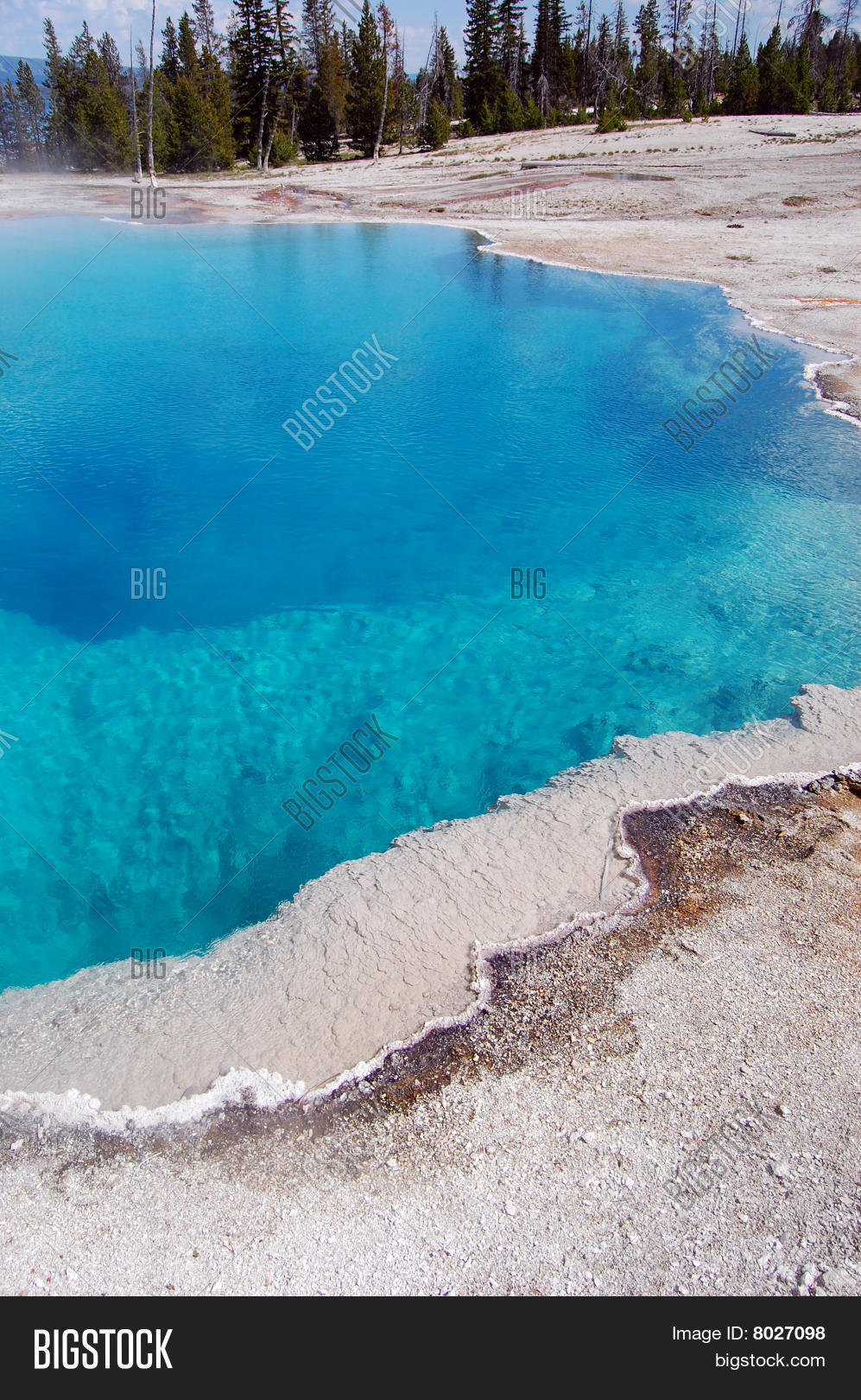 Hot Spring Yellowstone Image & Photo (Free Trial) | Bigstock