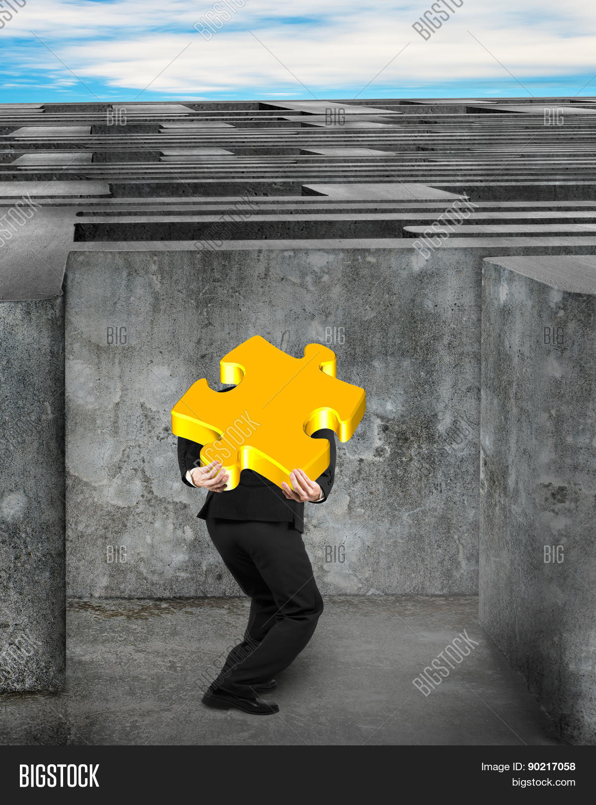 Businessman Carrying Image & Photo (Free Trial) | Bigstock