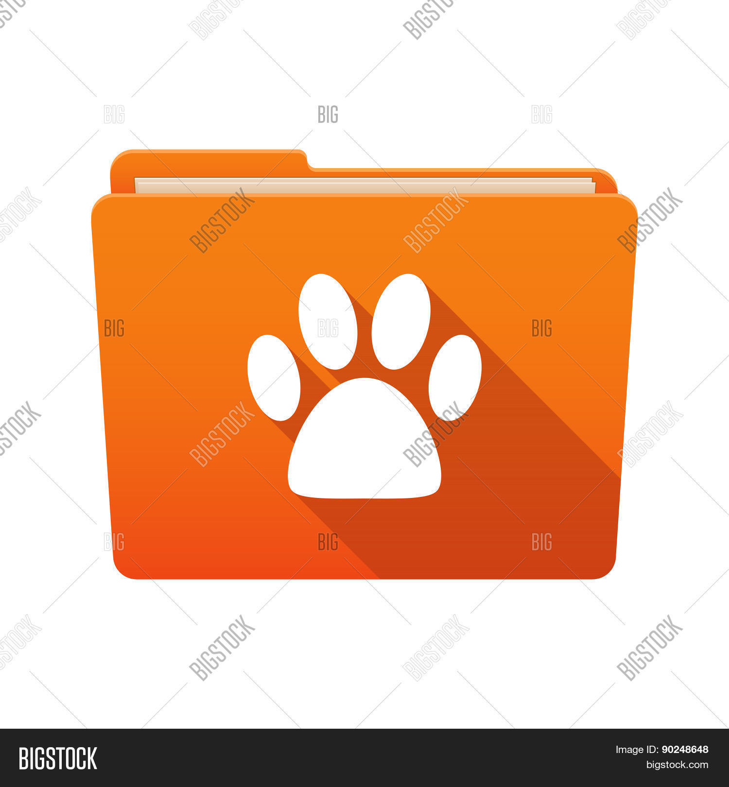 Folder Icon Animal Vector & Photo (Free Trial) | Bigstock
