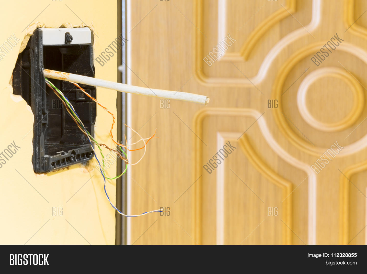 Electric Wire Sticking Image & Photo (Free Trial) | Bigstock