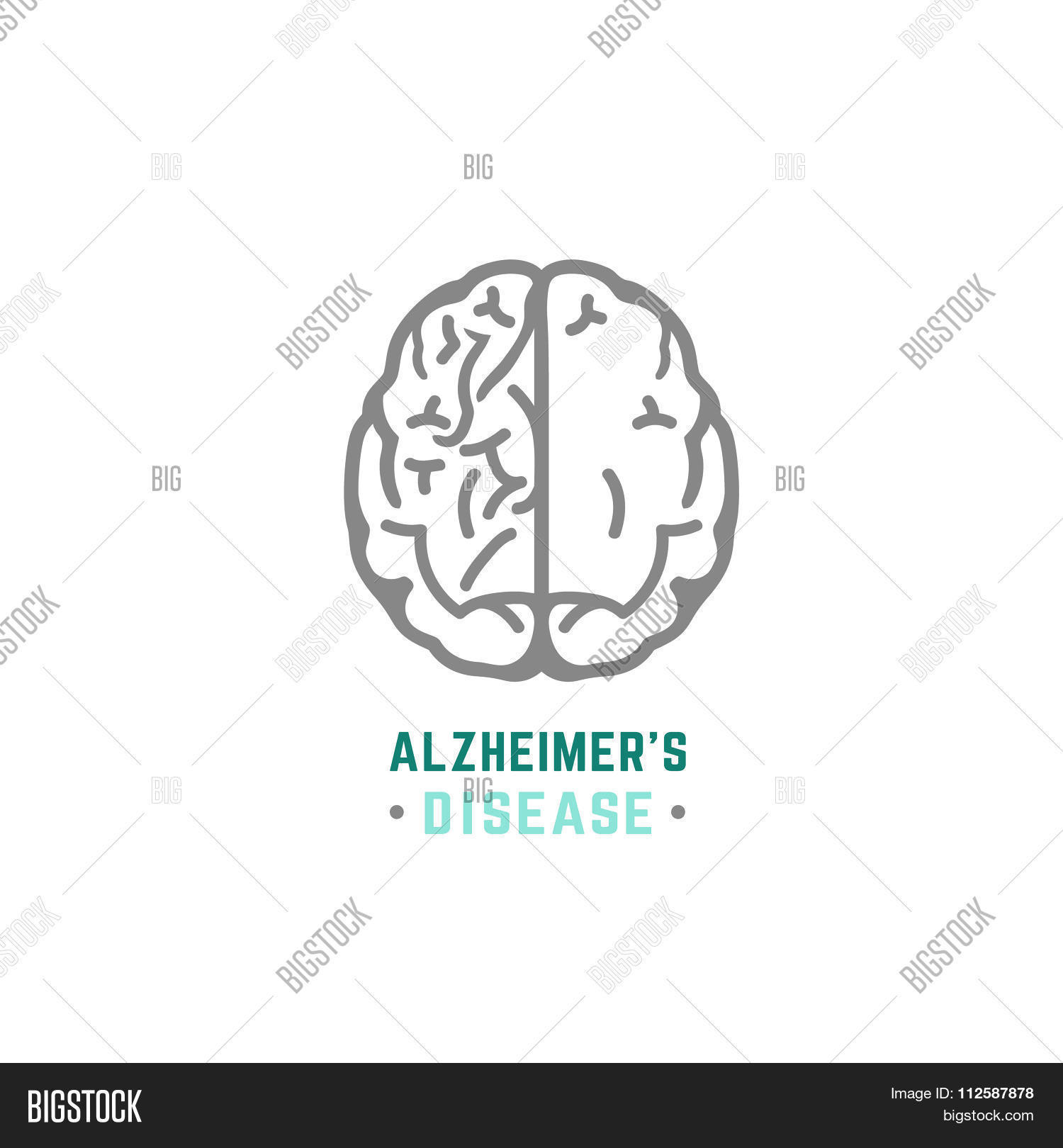 Alzheimers Icon Vector & Photo (Free Trial) | Bigstock