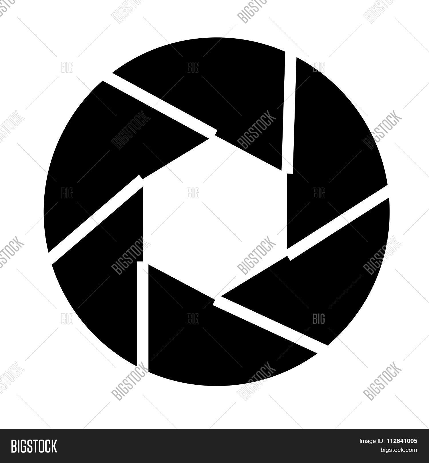 Aperture Icon Vector & Photo (Free Trial) | Bigstock