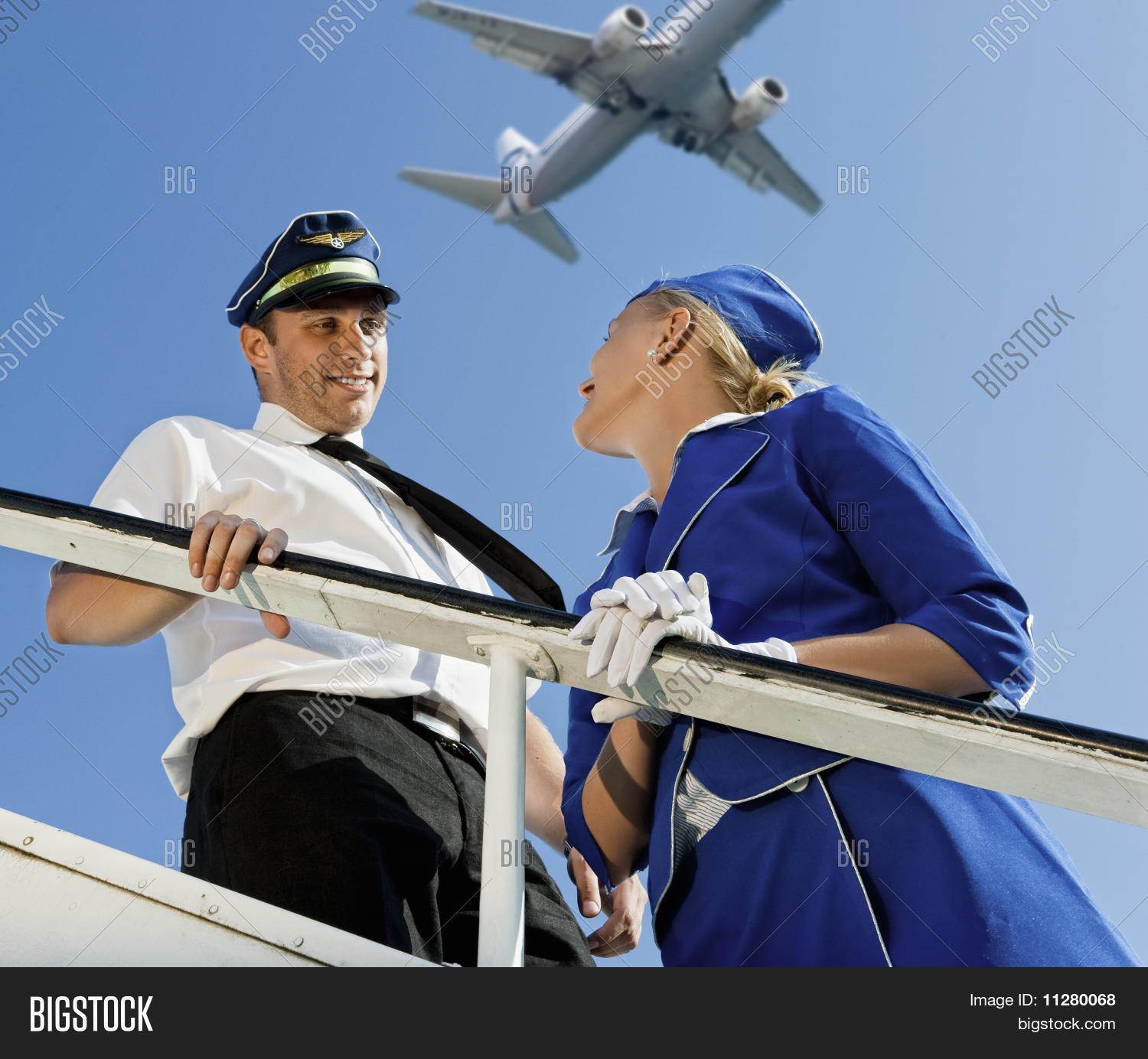 Beautiful Cabin Crew Image & Photo (Free Trial) | Bigstock