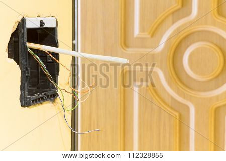 Electric Wire Sticking Image & Photo (Free Trial) | Bigstock