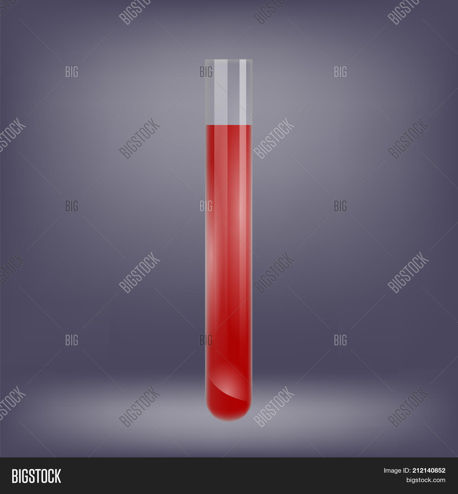 Blood Glass Tube Icon Image & Photo (Free Trial) | Bigstock