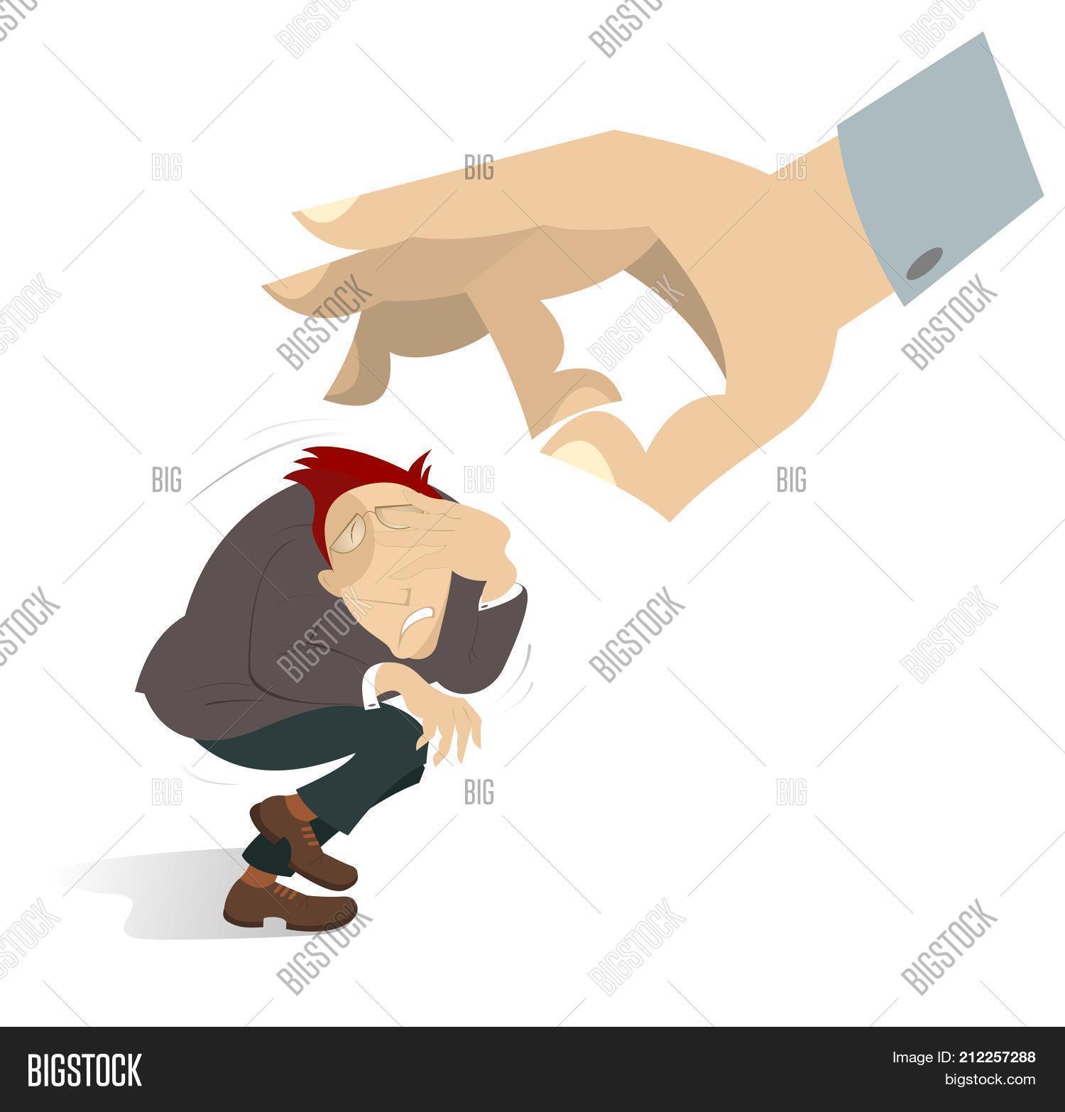 Hand Flicks On Head Image & Photo (Free Trial) | Bigstock