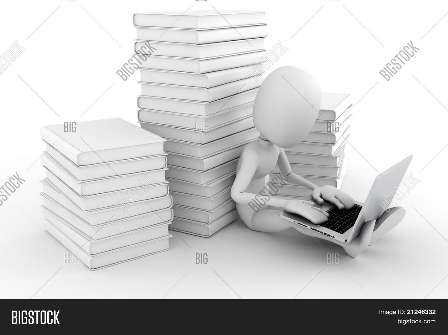 3d Man Working His Image & Photo (Free Trial) | Bigstock