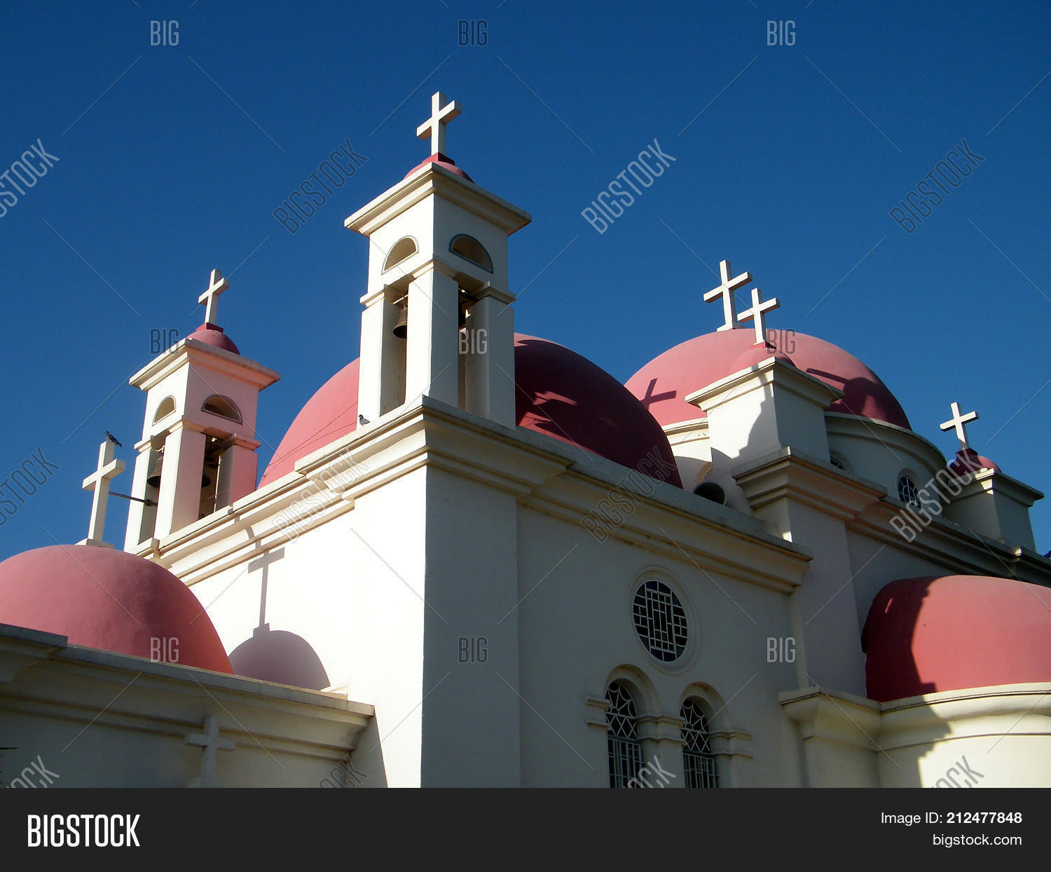 Domes Greek Orthodox Image & Photo (Free Trial) | Bigstock