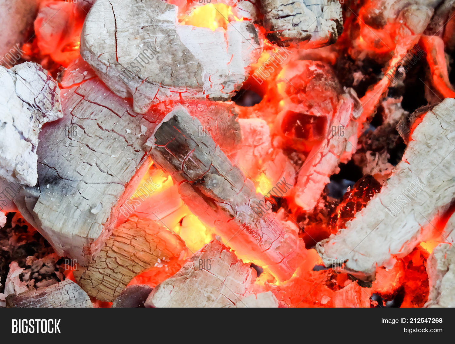 Texture Embers Closeup Image & Photo (Free Trial) | Bigstock