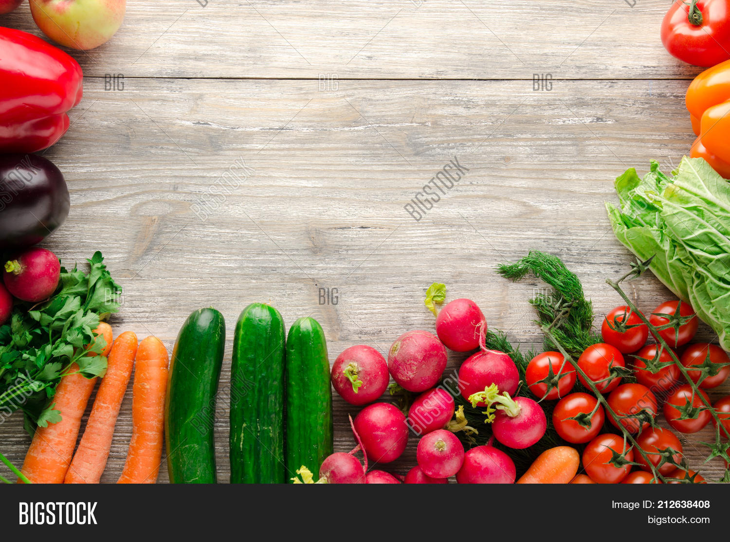 Fresh Vegetables On Image & Photo (Free Trial) | Bigstock