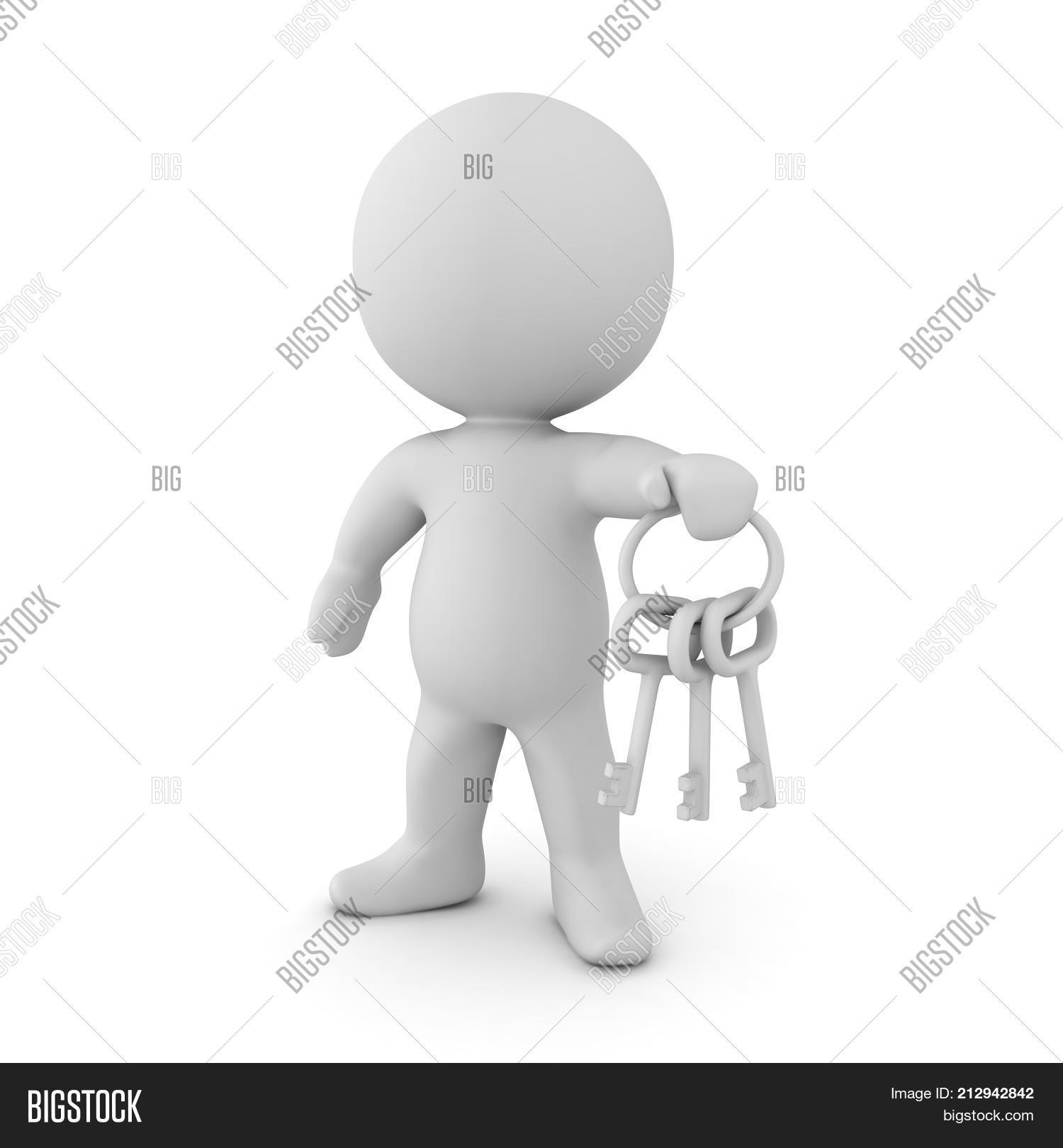 3D Character Holding Image & Photo (Free Trial) | Bigstock