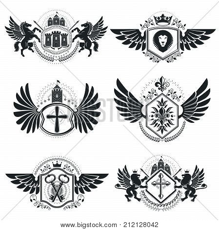 Heraldic Signs Vector & Photo (Free Trial) | Bigstock