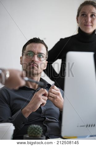 Co-workers Working Image & Photo (Free Trial) | Bigstock