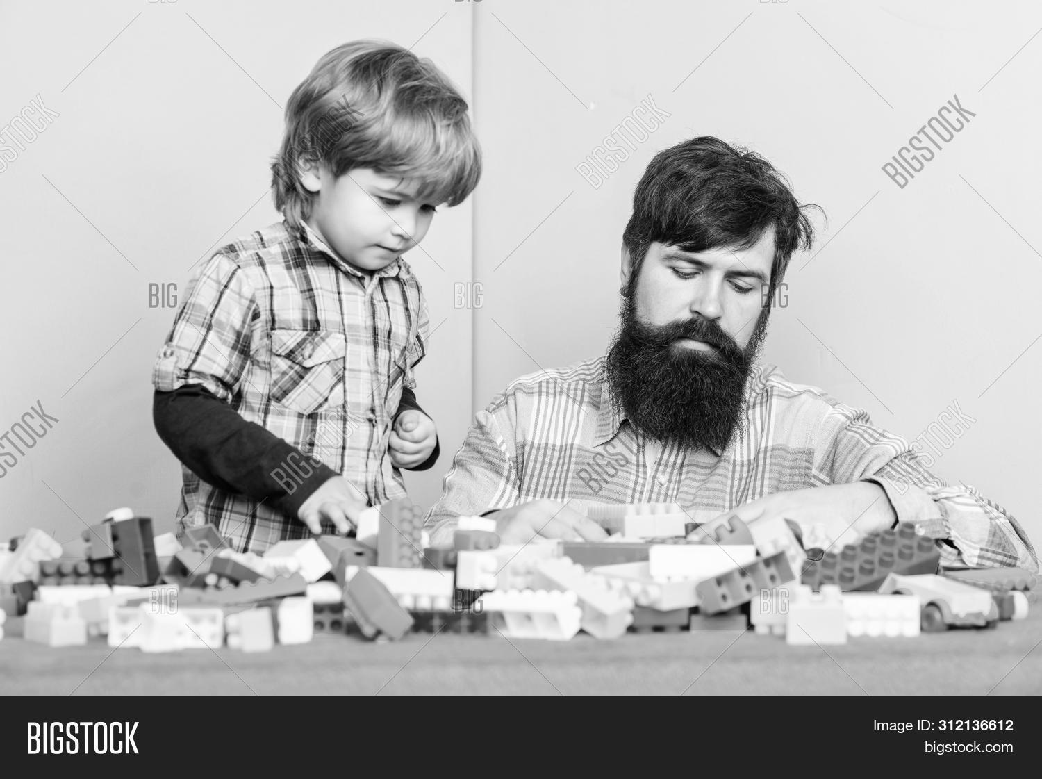 Father Son Play Game. Image & Photo (Free Trial) | Bigstock
