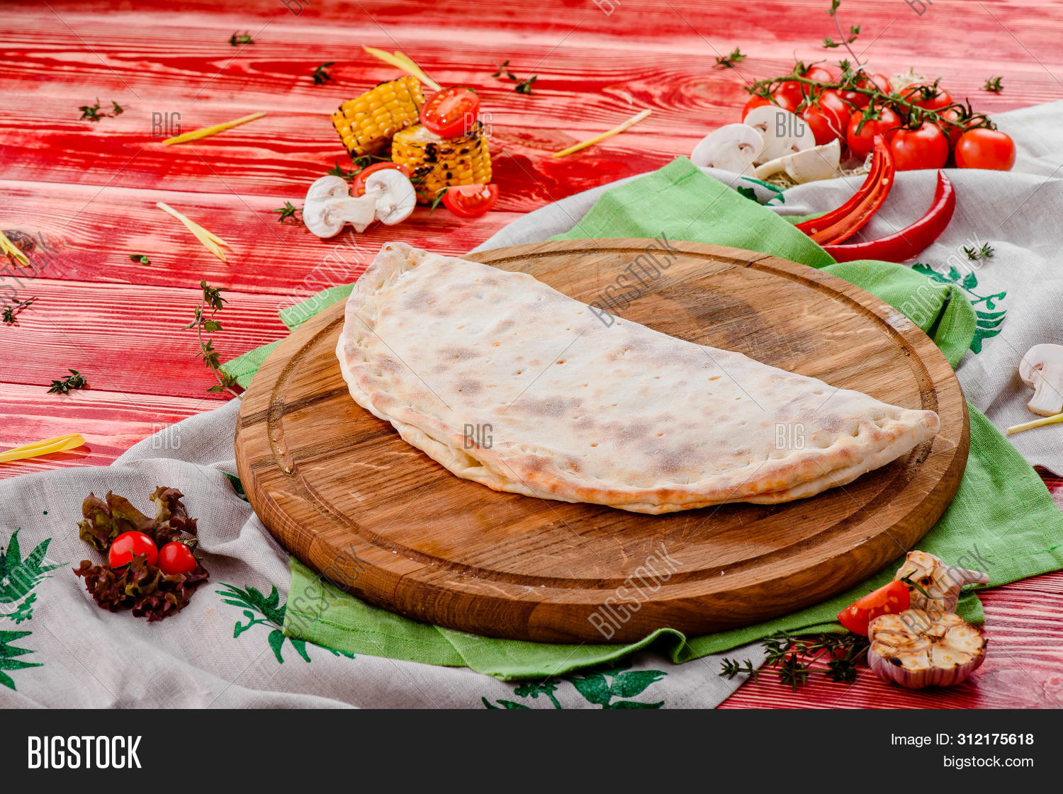 Half Baked Calzone - Image & Photo (Free Trial) | Bigstock