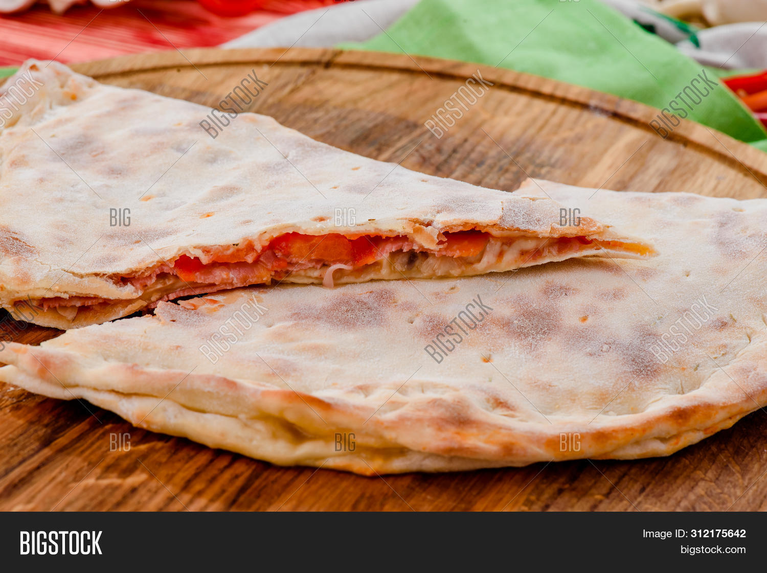 Half Baked Calzone - Image & Photo (Free Trial) | Bigstock