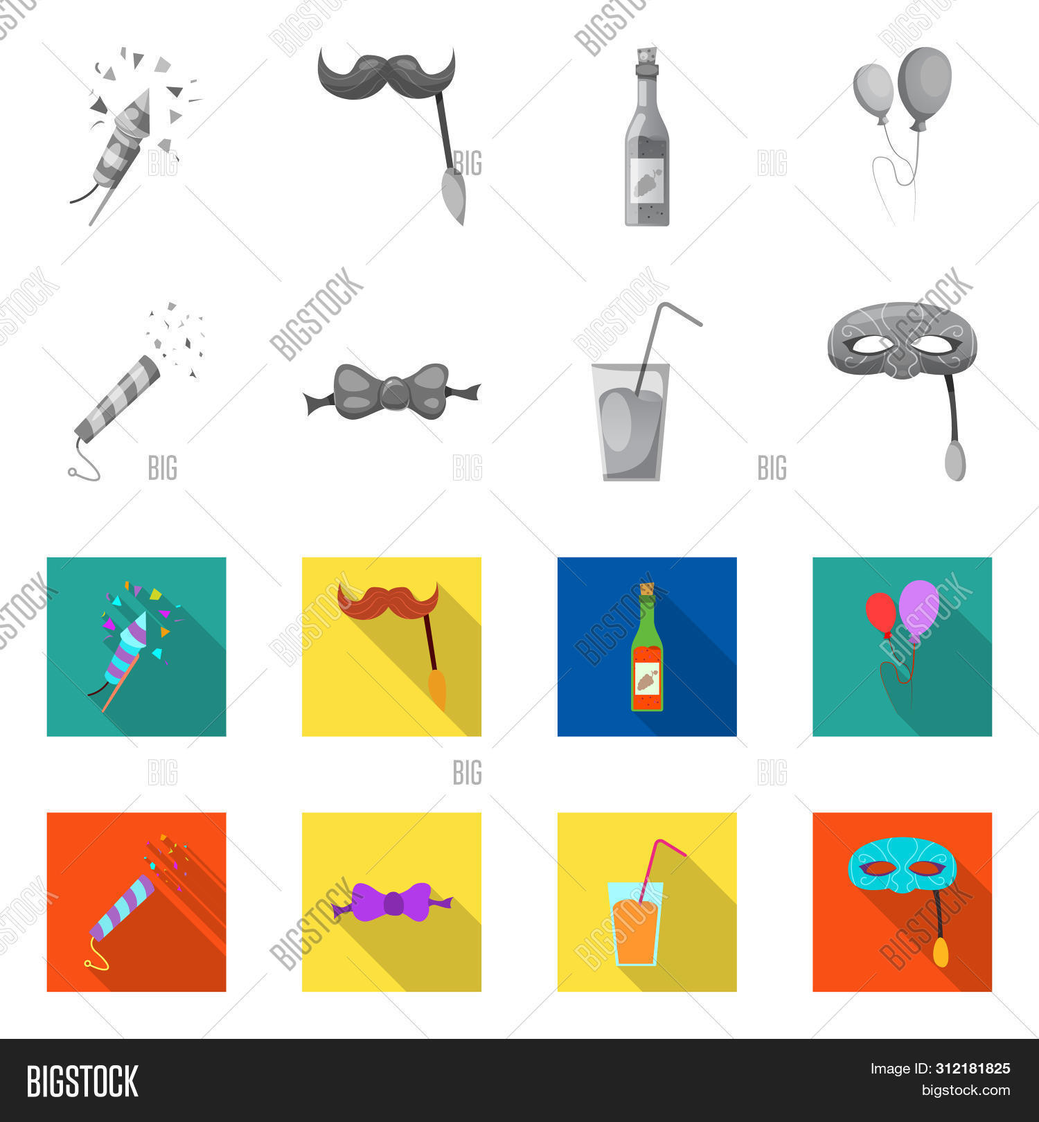 Bitmap Design Party Image & Photo (Free Trial) | Bigstock