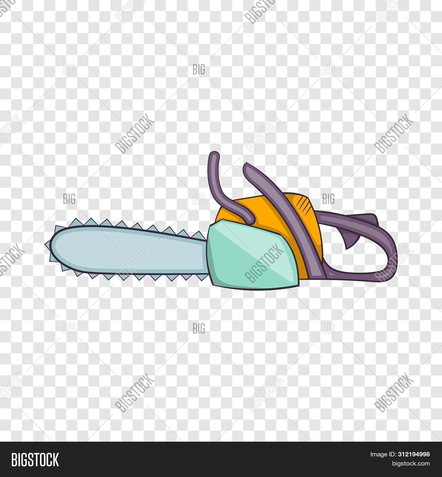 Chainsaw Icon. Cartoon Image & Photo (Free Trial) | Bigstock