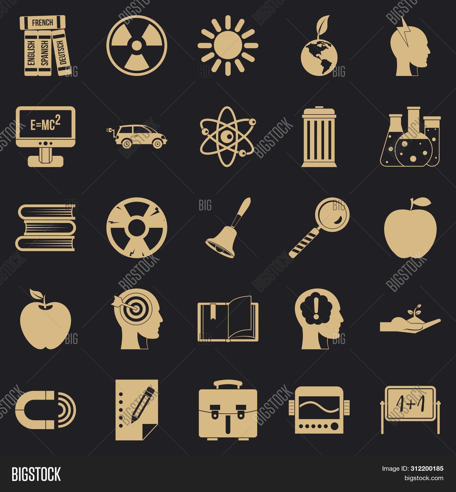 Discoveries Icons Set Image & Photo (Free Trial) | Bigstock