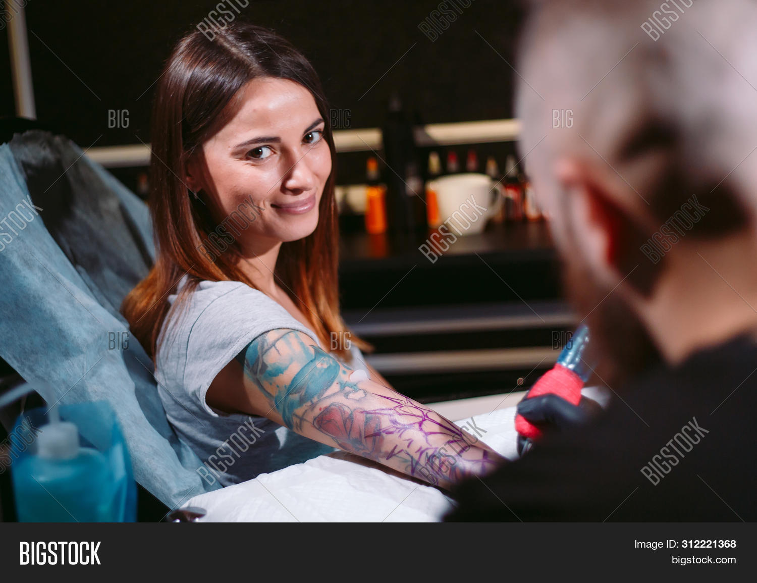 Professional Girl Tattoo Photography