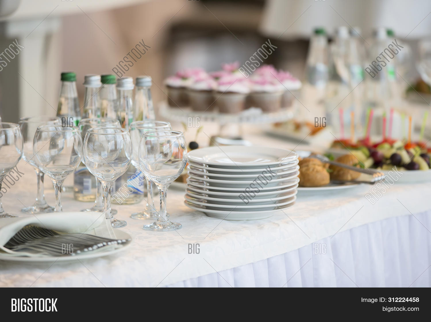 Buffet Table Dishes Image & Photo (Free Trial) | Bigstock