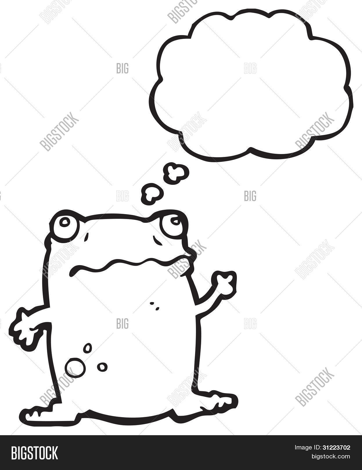 Nervous Frog Cartoon Image & Photo (Free Trial) | Bigstock