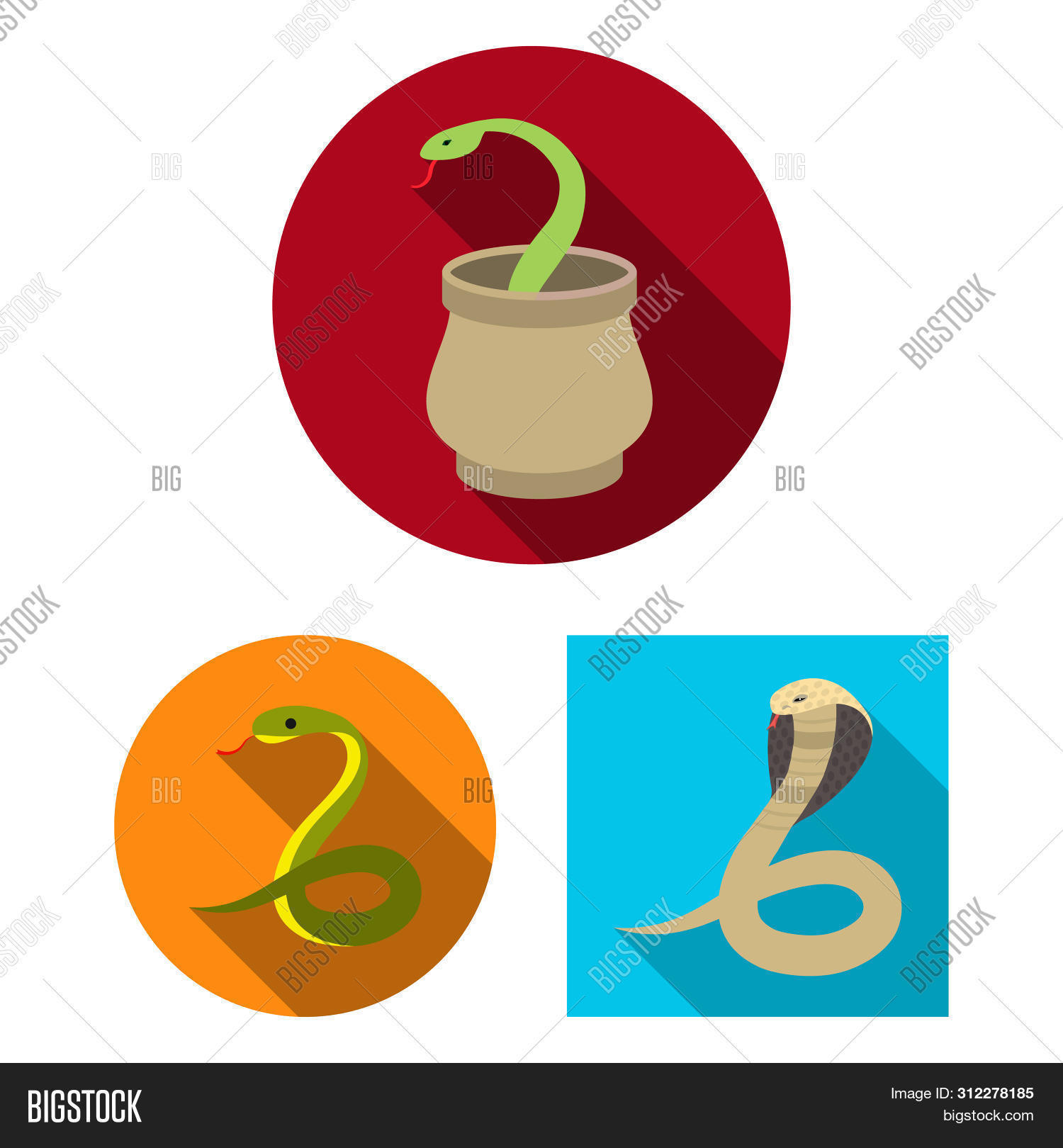 Bitmap Design Snake Image & Photo (Free Trial) | Bigstock