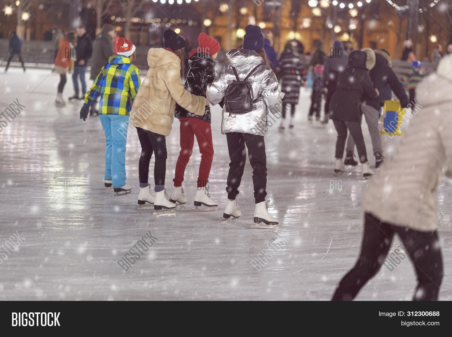Group Girls Skating Image & Photo (Free Trial) | Bigstock