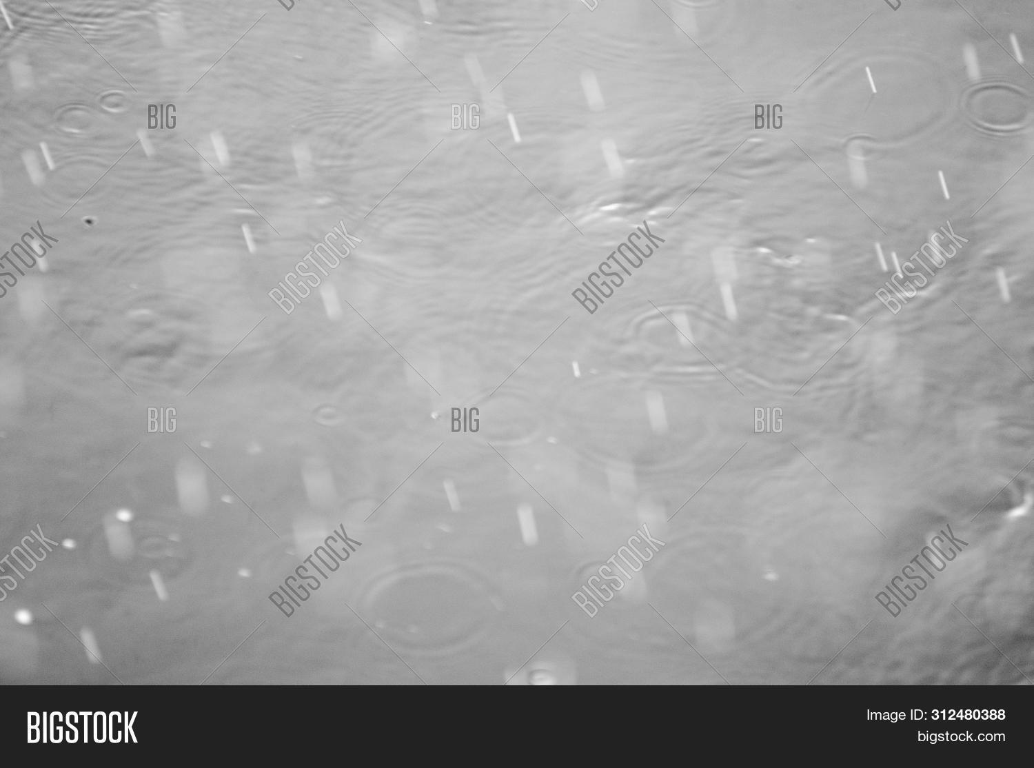 Many Drops Hail Rain Image & Photo (Free Trial) | Bigstock