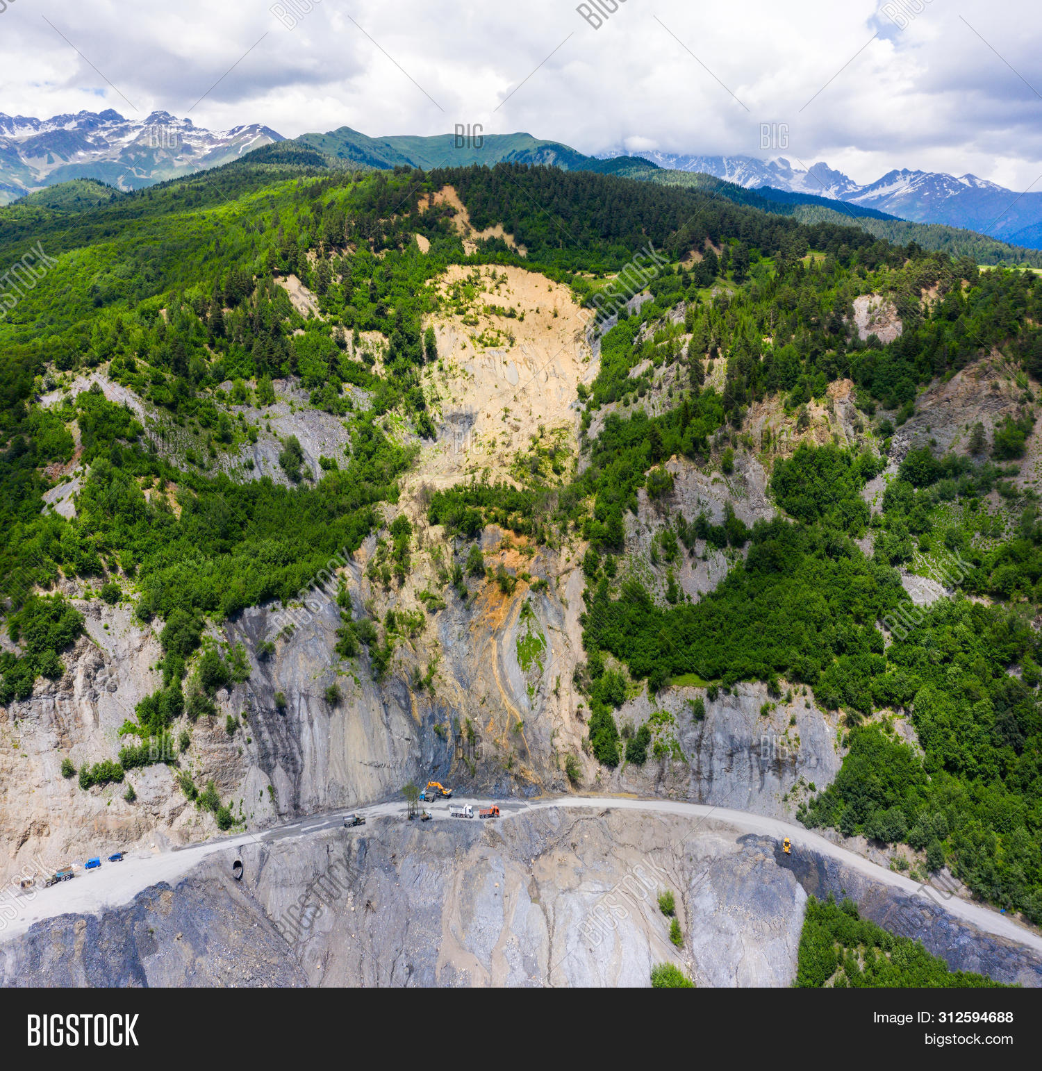 Amazing View Landslide Image & Photo (Free Trial) | Bigstock