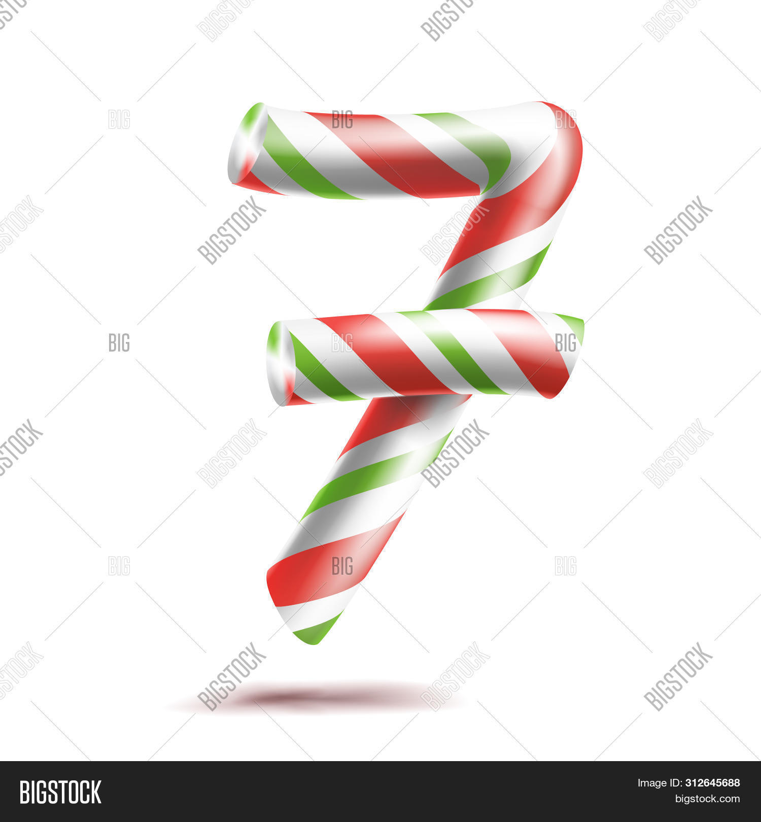 7, Number Seven . 3d Image & Photo (Free Trial) | Bigstock