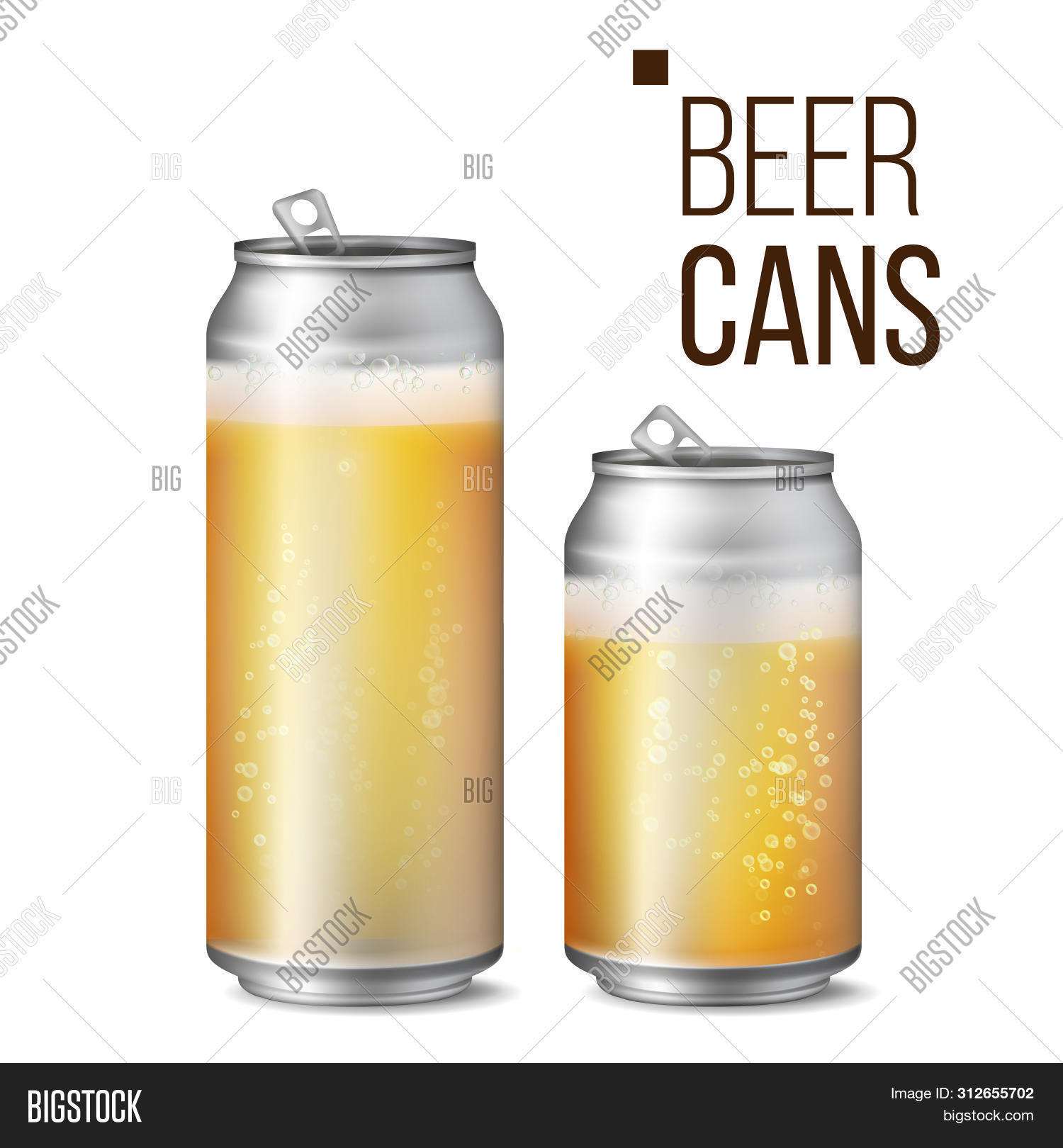 Beer Cans . 500 330 Ml Image & Photo (Free Trial) | Bigstock