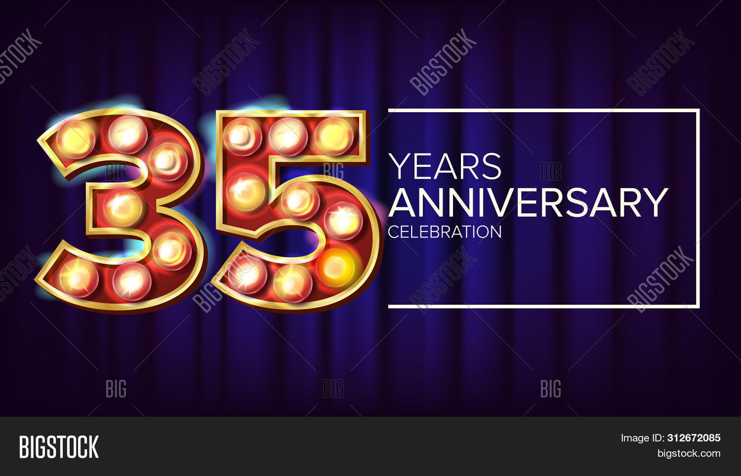 35 Years Anniversary Image & Photo (Free Trial) | Bigstock