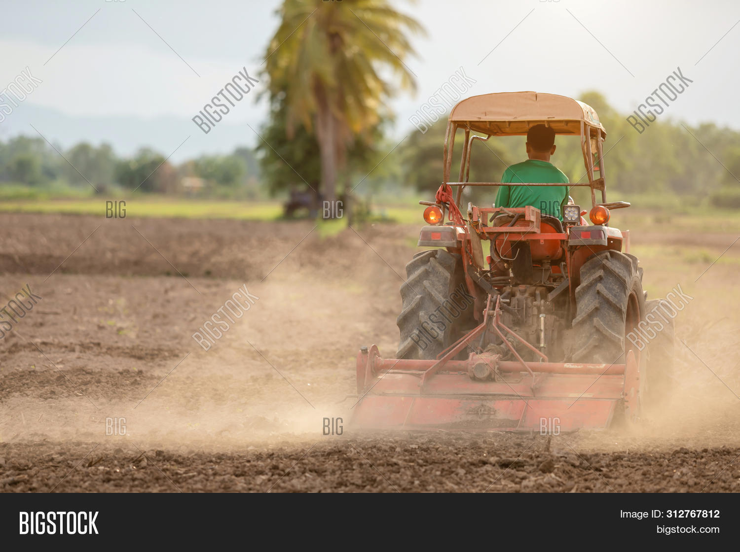 Thai Farmer On Big Image & Photo (Free Trial) | Bigstock