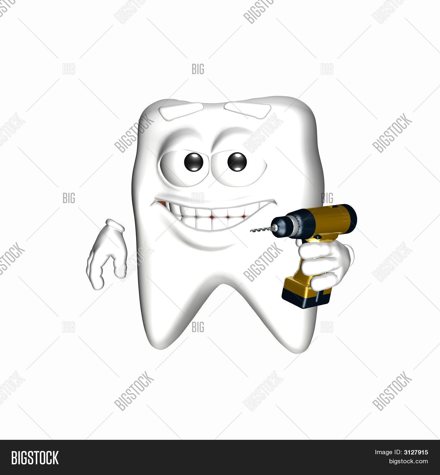 Smiley Tooth - Ready Image & Photo (Free Trial) | Bigstock