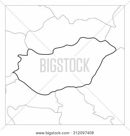 Map Hungary Black Vector & Photo (Free Trial) | Bigstock