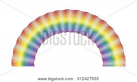 Wavy Arch Stripes Vector & Photo (Free Trial) | Bigstock