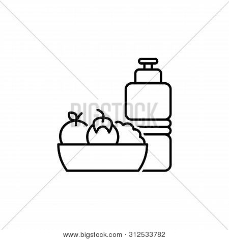 Healthy Outline Icon Vector & Photo (Free Trial) | Bigstock