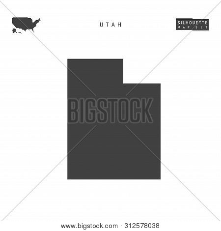 Utah Us State Blank Vector & Photo (Free Trial) | Bigstock