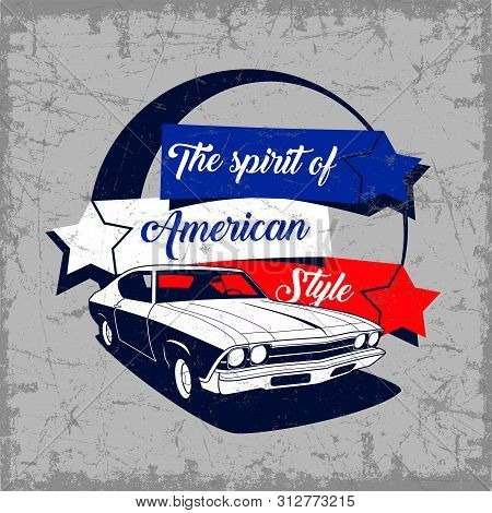 Spirit American Style Vector & Photo (Free Trial) | Bigstock