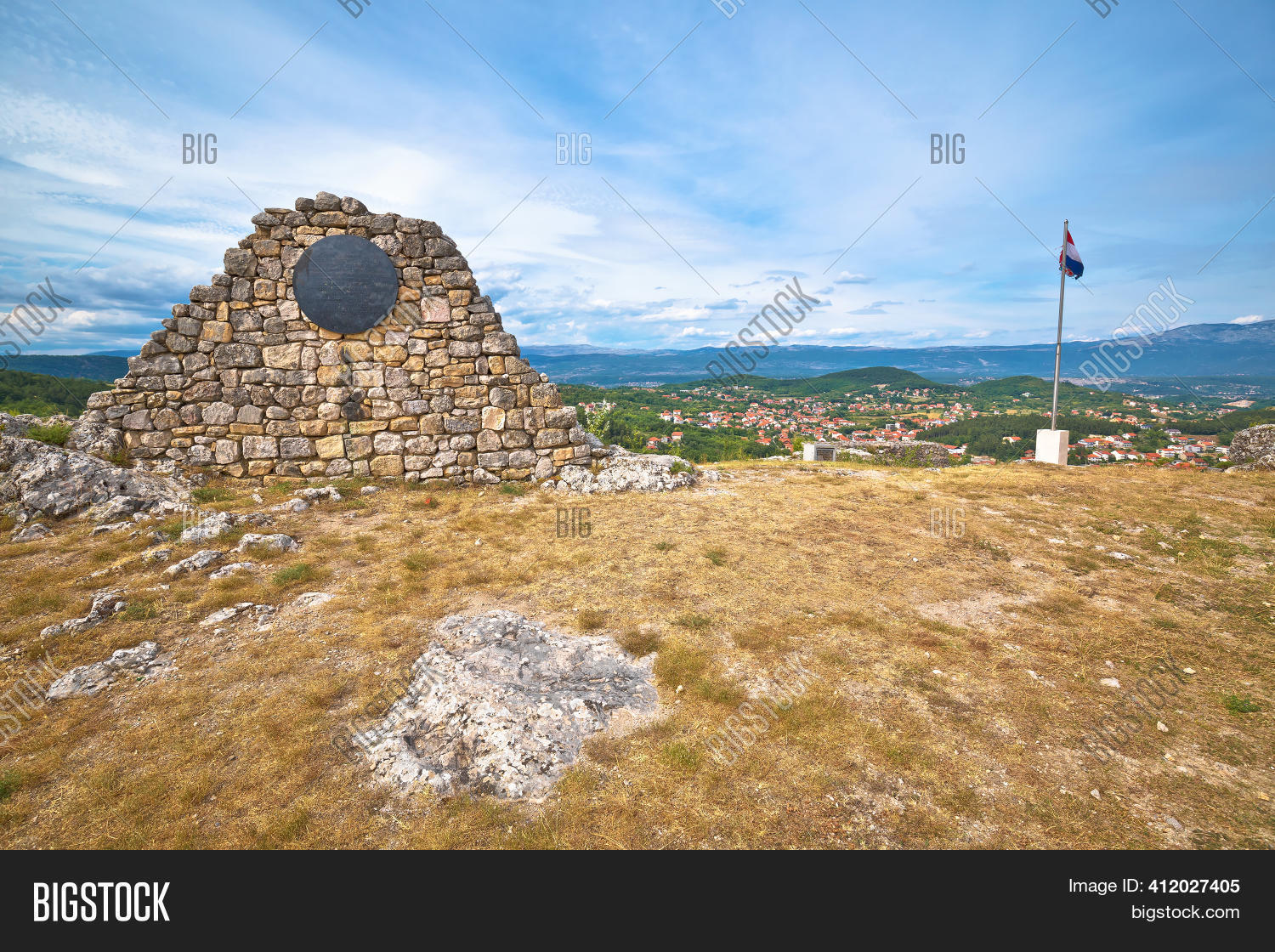 Town Sinj View Image & Photo (Free Trial) | Bigstock
