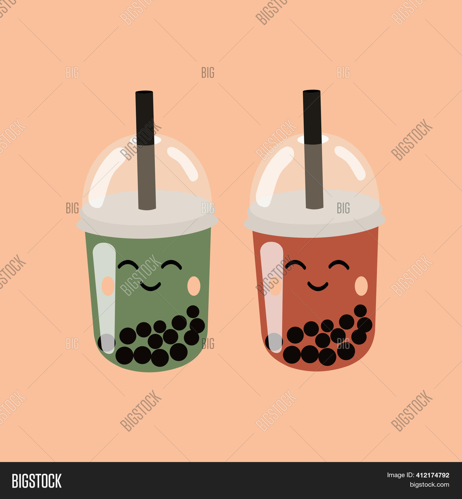 Bubble Tea Fun Emotion Image & Photo (Free Trial) | Bigstock