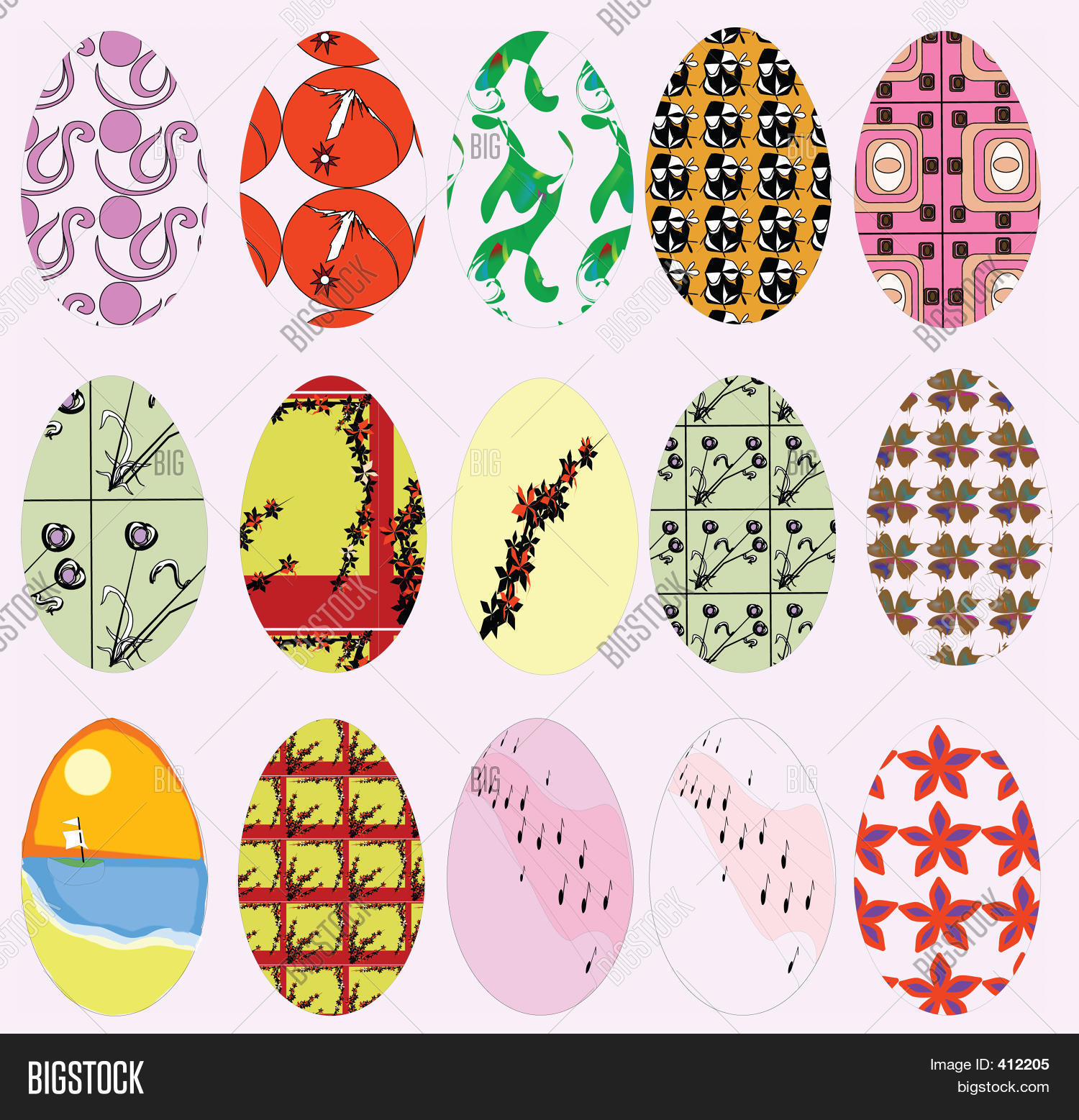 1970s Easter Eggs Image & Photo (Free Trial) | Bigstock