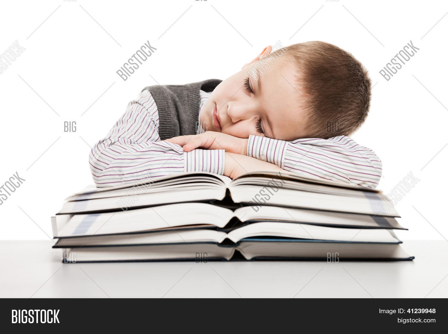 Tired Child Boy Image & Photo (Free Trial) | Bigstock