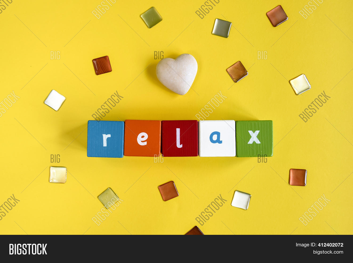 Relax - Word Made Image & Photo (Free Trial) | Bigstock