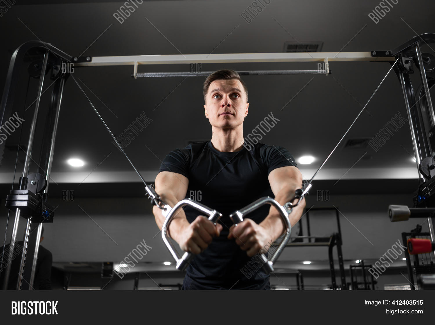 Training Young Man Gym Image & Photo (Free Trial) | Bigstock