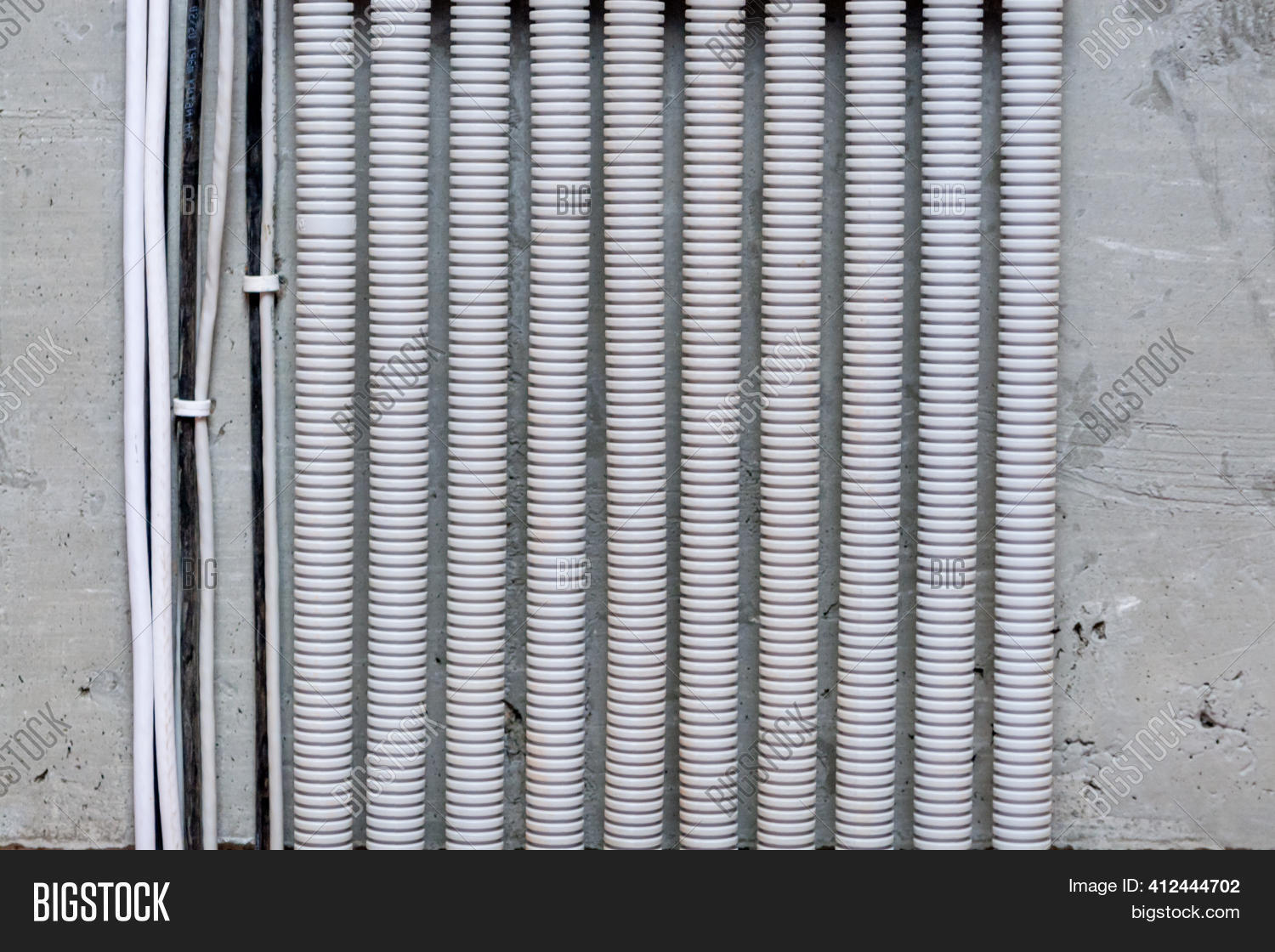 Rows Electrical Cables Image & Photo (Free Trial) | Bigstock